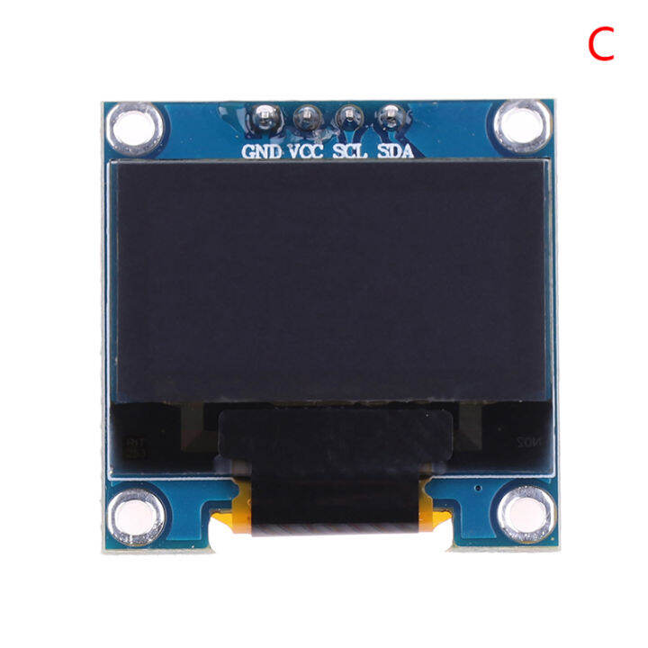 Remai 0.96นิ้ว Oled IIC สีขาวโมดูลแสดงผล OLED 12864 I2C กระดานหน้าจอ LCD | Lazada.co.th