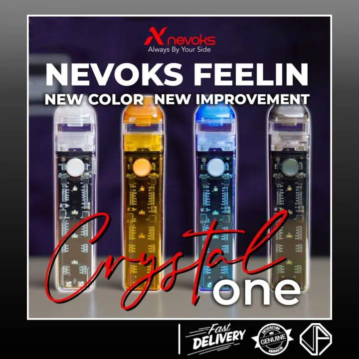 Electronic cigarettes [NEW UPGRADED] NEVOKS FEELIN C1 (CRYSTAL ONE) POD ...