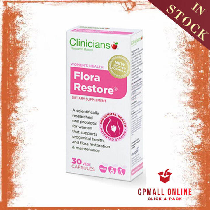 [Expiry Date: 04/2024] CLINICIANS 女性益生菌 Flora Restore Woman Oral ...