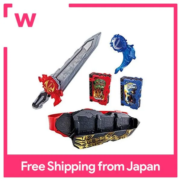 Bandai Kamen Rider Saber DX Seiken Swordriver & Suiseiken Nagare Emblem & Lion Senki Wonder Ride ...