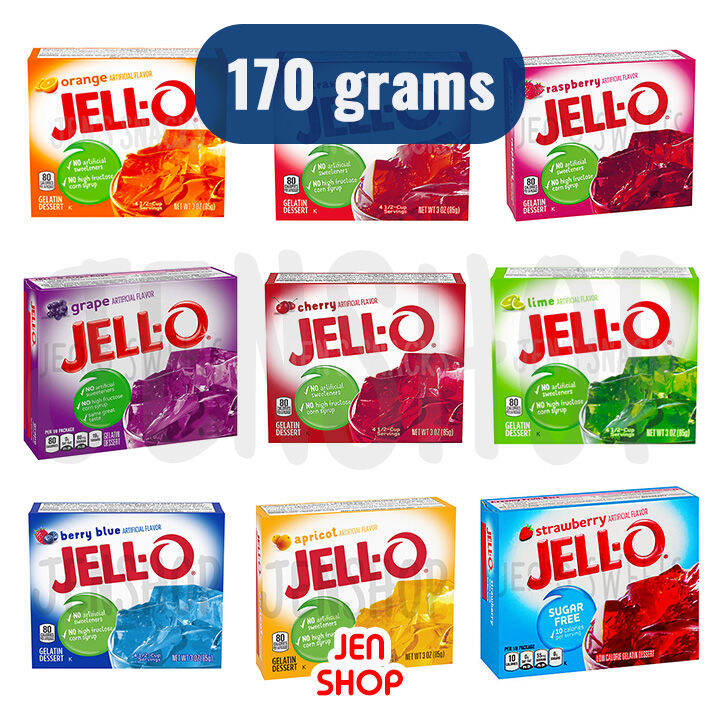 Jell-O Jello Jell O Gelatin Dessert Big Size, 170 grams 6 oz | Lazada PH