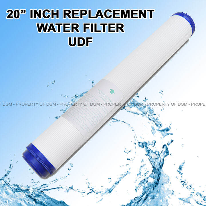 High Grade UDF 20" Inches Granular Activated Carbon Water Filter ...