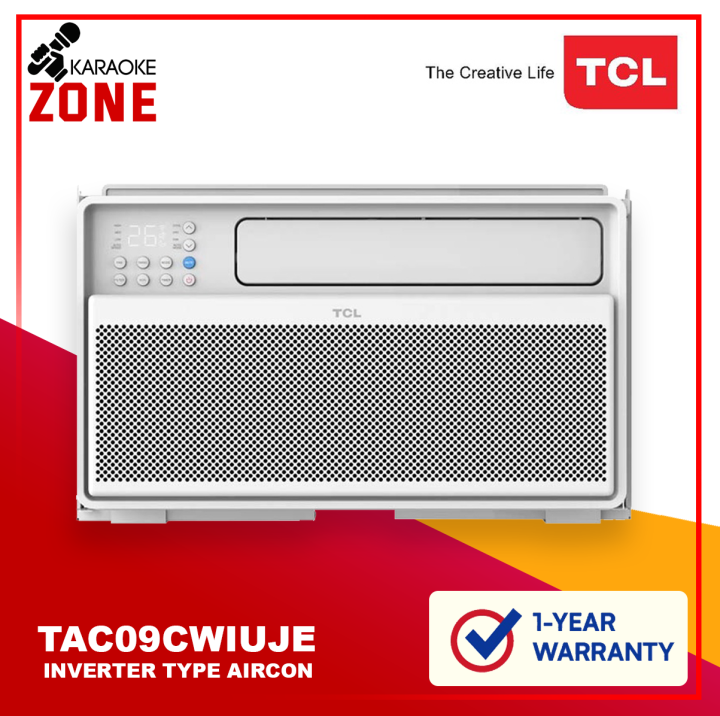 TCL TAC 09 CWI/UJE / 1.0HP Window Type Inverter / Smart Control, AI ...