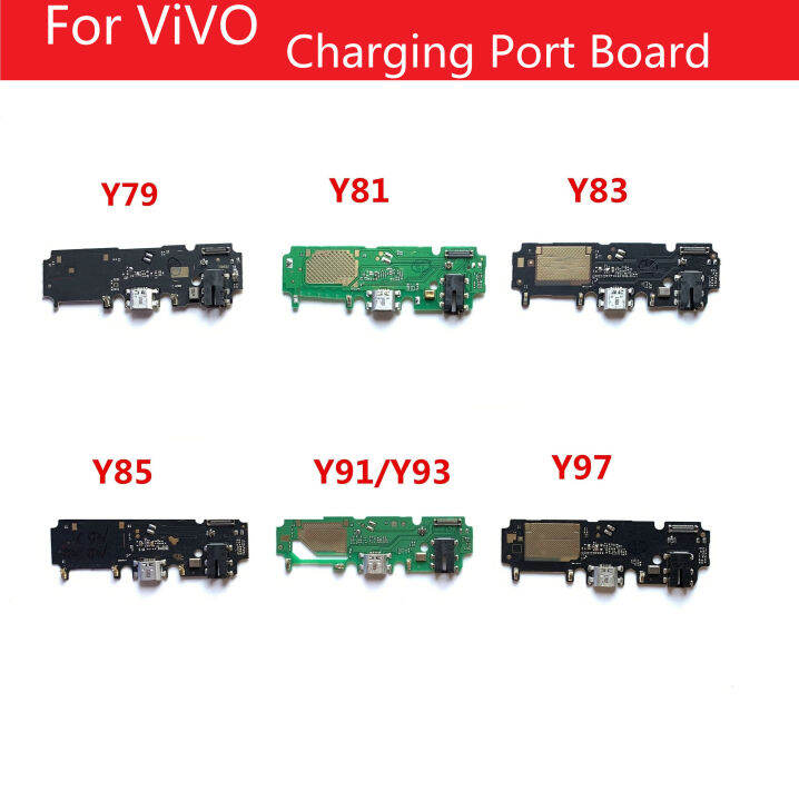 ชาร์จพอร์ต Dock Connector บอร์ด USB Flex Cable สำหรับ VIVO Y79 Y81 Y81s Y83 Y85 Y93 Y93S Y97 ...