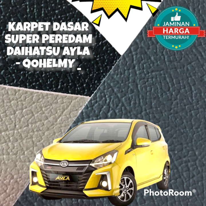 KARPET DASAR MOBIL AYLA - SUPER PEREDAM | Lazada Indonesia