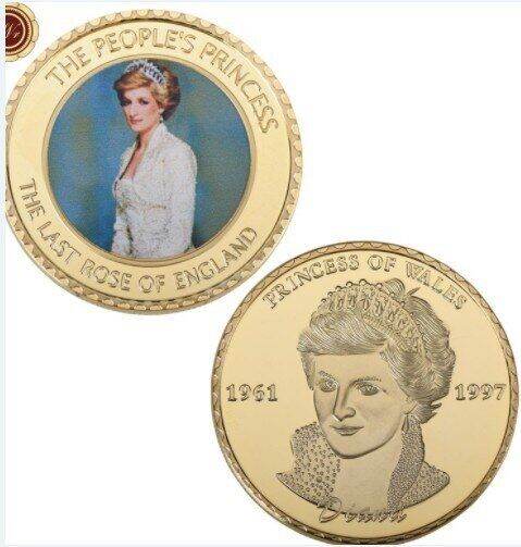 2019 WR Princess of Wales Golden Banknote Quality 999 24k Gold Foil ...