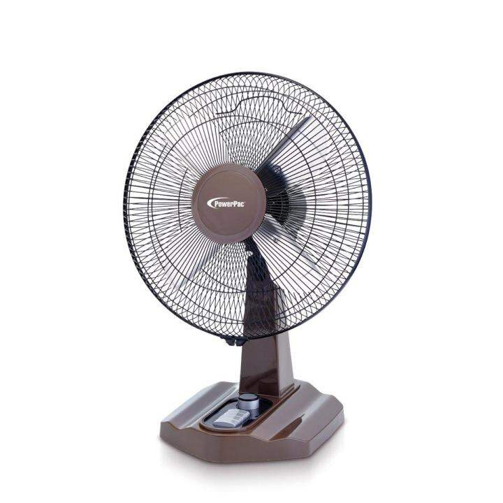 PowerPac 16 Inch Metal Blade Desk Fan (PPTF400) | Lazada Singapore
