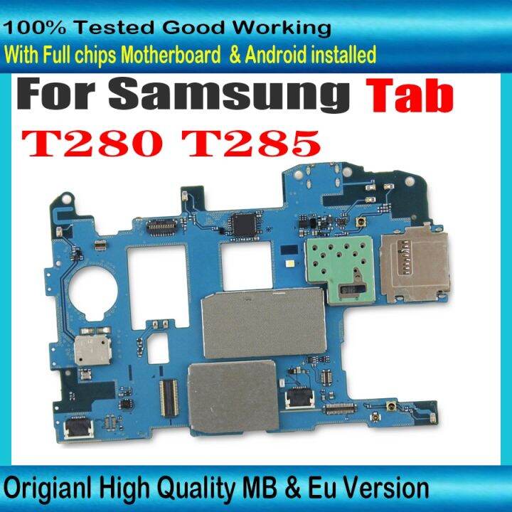 RHRYJER 100 Original unlocked Mainboard For Samsung Galaxy TAB T280 ...