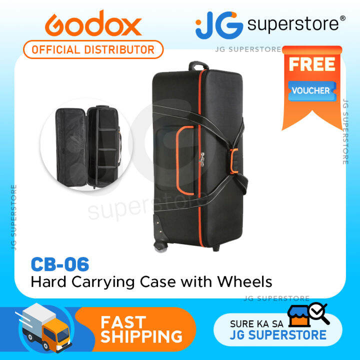 Godox CB-06 Hard Carrying Case with Wheels Photo Studio Lighting Equipment | JG Superstore ...