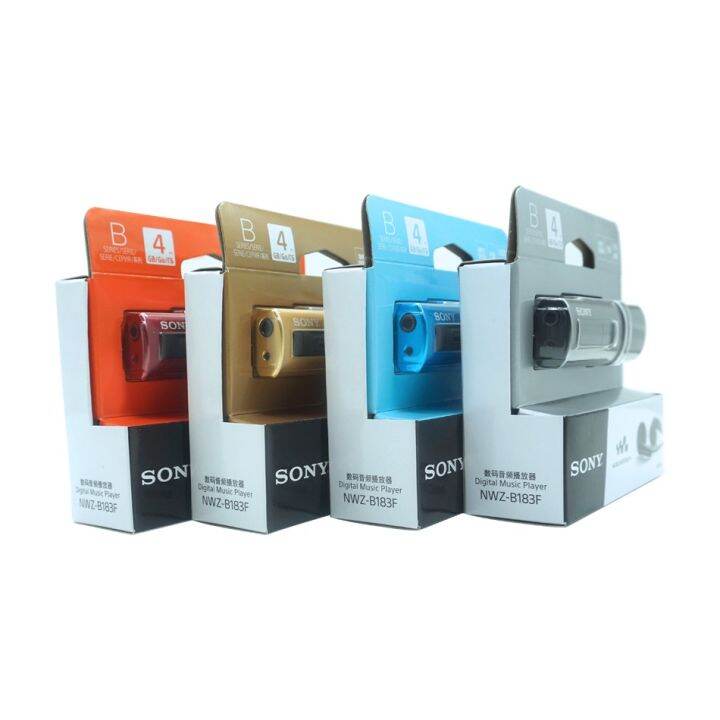 Sony NWZ-B183F Flash MP3 Player with Built-in FM Tuner 4GB Walkman ...