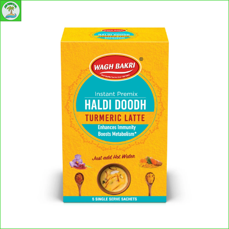 Wagh Bakri Instant Haldi Doodh Turmeric Latte Instant Premix 110g ...