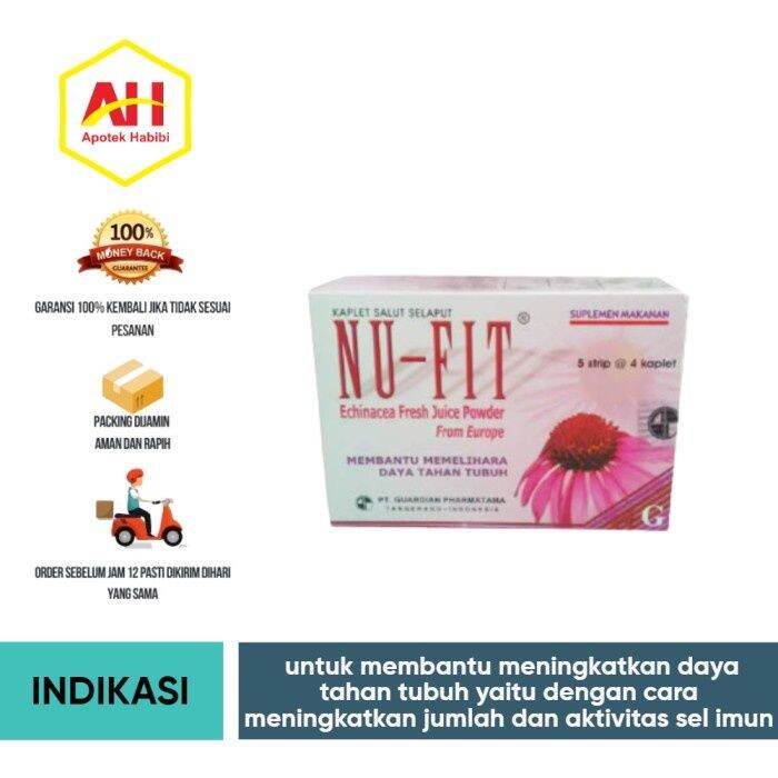 NUFIT NUPIT NUVIT NU-FIT NU-PIT NU-VIT BOX 20 TABLET OBAT MULTIVITAMIN ...