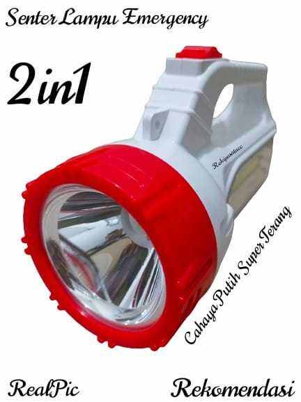 Senter / Lampu Senter Led Emergency - Senter Cas Super Terang - Lamp ...