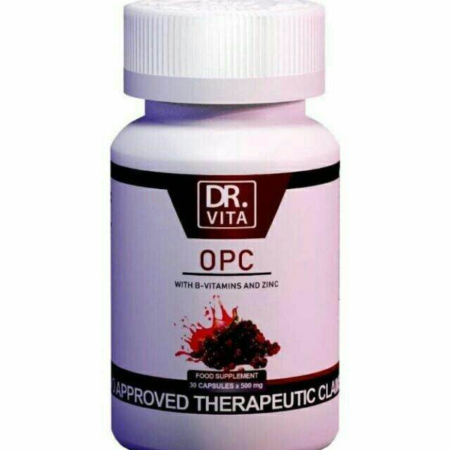 Dr Vita OPC (30 capsules) with B – Vitamins Zinc and fo Prostate Health ...