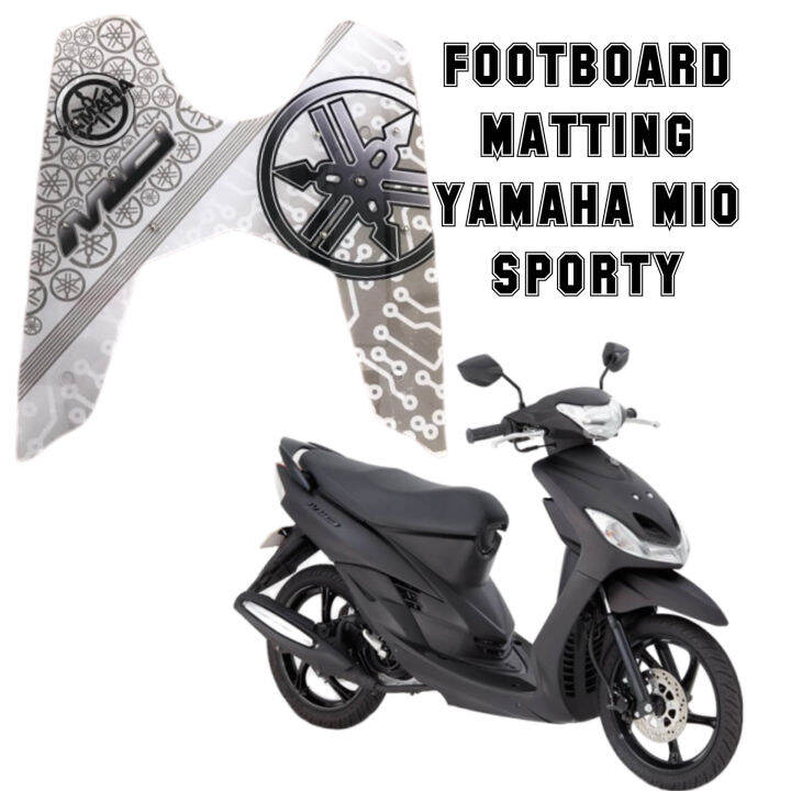 Motorcycle Foot Board Matting : YM-035 YAMAHA MIO SPORTY / AMORE ...