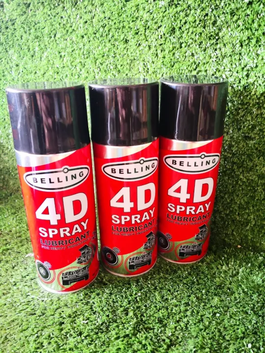 BELLING 4D LUBRICANT SPRAY 400ML | Lazada