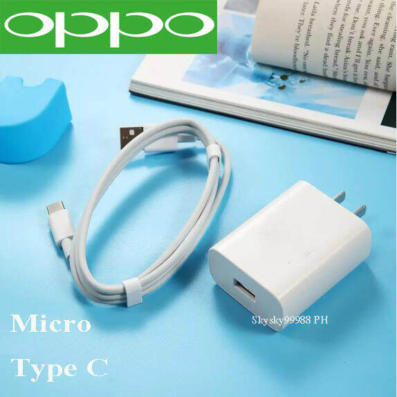 OPPO Charger VOOC 2IN1 Charger & Cable 20W Super Charging For All ...