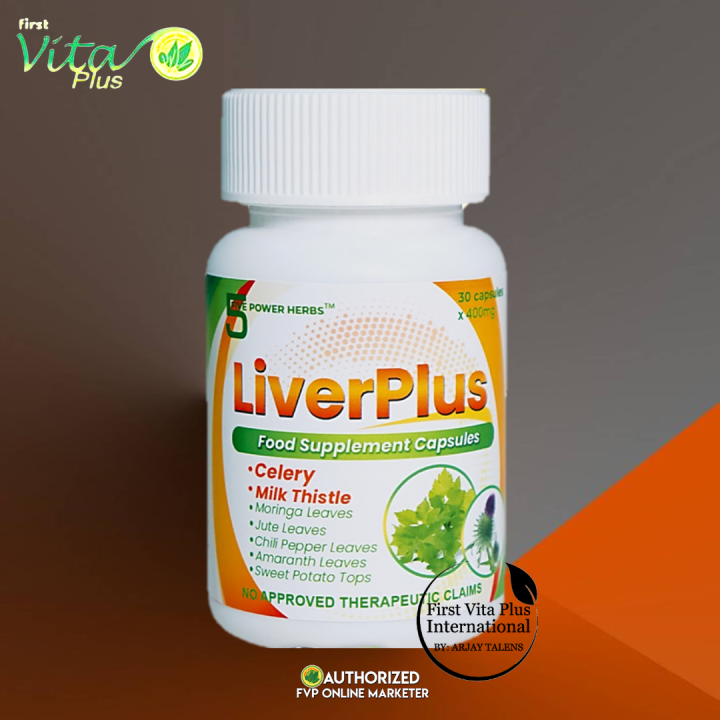 First Vita Plus Food Supplement Capsule: LIVERPLUS | Lazada PH