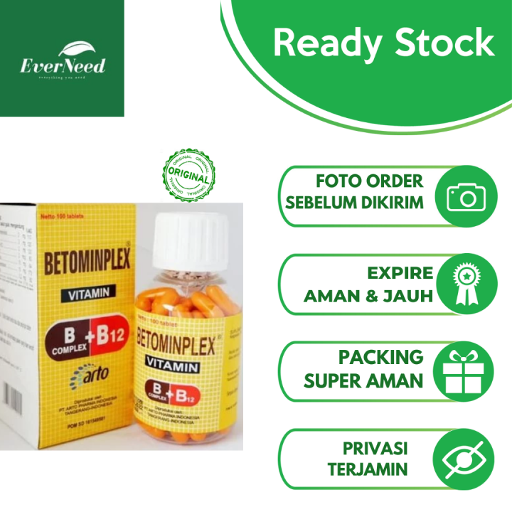 Betominplex per botol 100 tablet | Lazada Indonesia