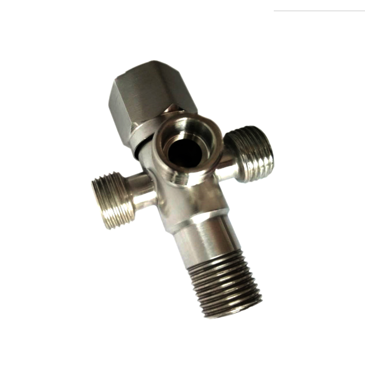 SUS 304 stainless steel 4 way angle valve double stop valve | Lazada PH
