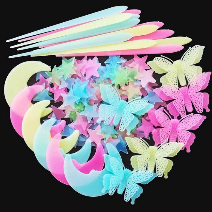 Luminous stickers permanently glow super bright stars luminous lights ...