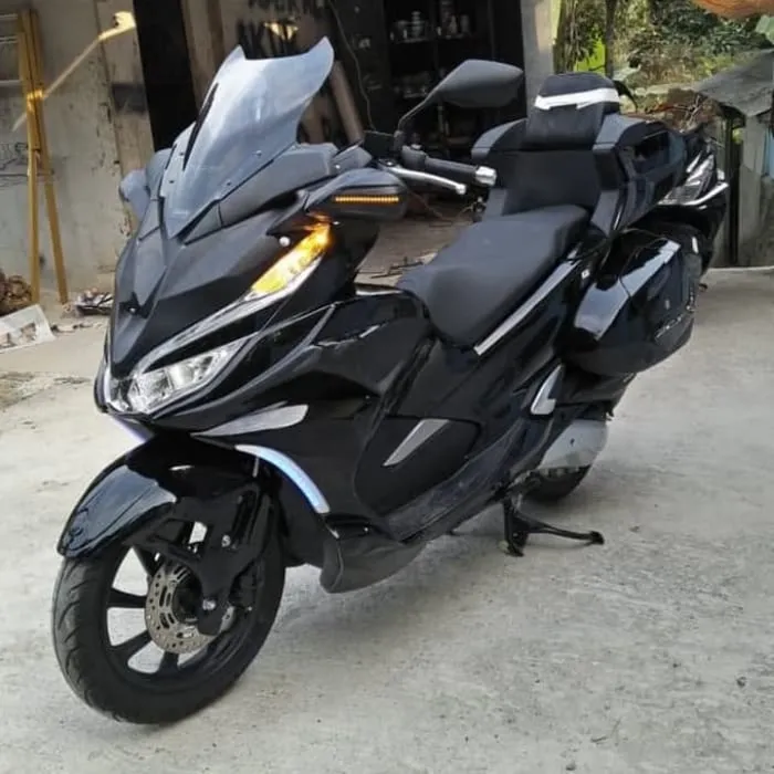 pcx body Modifikasi PCX NEW FULL GOLDWING (Hitam Glossy) version New ...