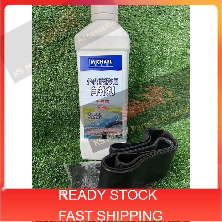 READY STOCK TYRE LEAKPROOF SELF-MENDING ADHESIVE TAYAR GUM (FREE RIM ...