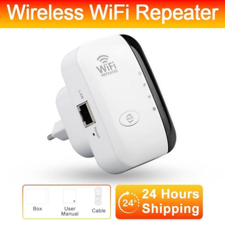 Wireless WiFi Range Extender 2.4GHz Band 300Mbps Mini Ethernet Port ...