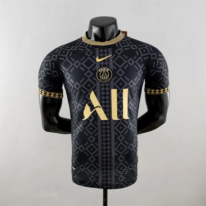 2022 New Original PSG Paris 2022/2023 Black Gold Version Training ...