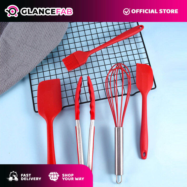 5 in 1 Baking Set Tools and Utensils Made of High Quality Silicone for ...
