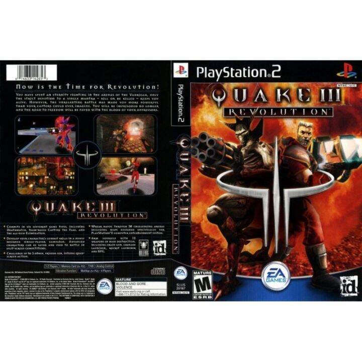 PS2 CD DVD GAMES (Quake III: Revolution) | Lazada