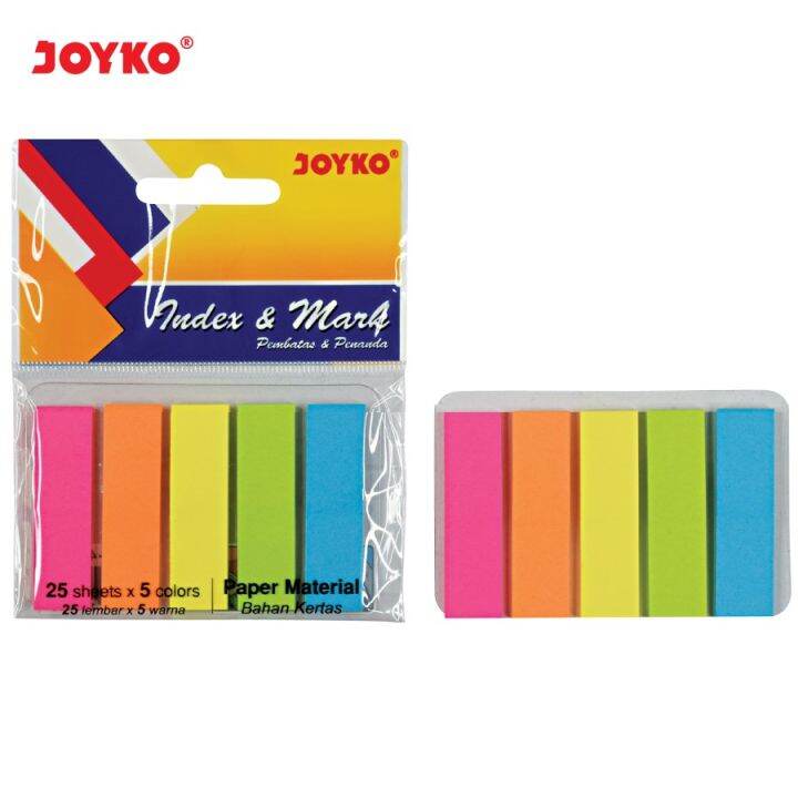 Joyko Index & Memo IM-45 (Kertas,Kotak) - ( 1 Set - 25 Lembar ) ( IRRA ...