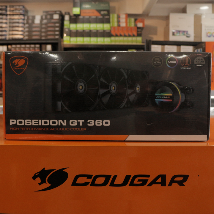 COUGAR POSEIDON GT360 AIO LIQUID COOLER | Lazada PH
