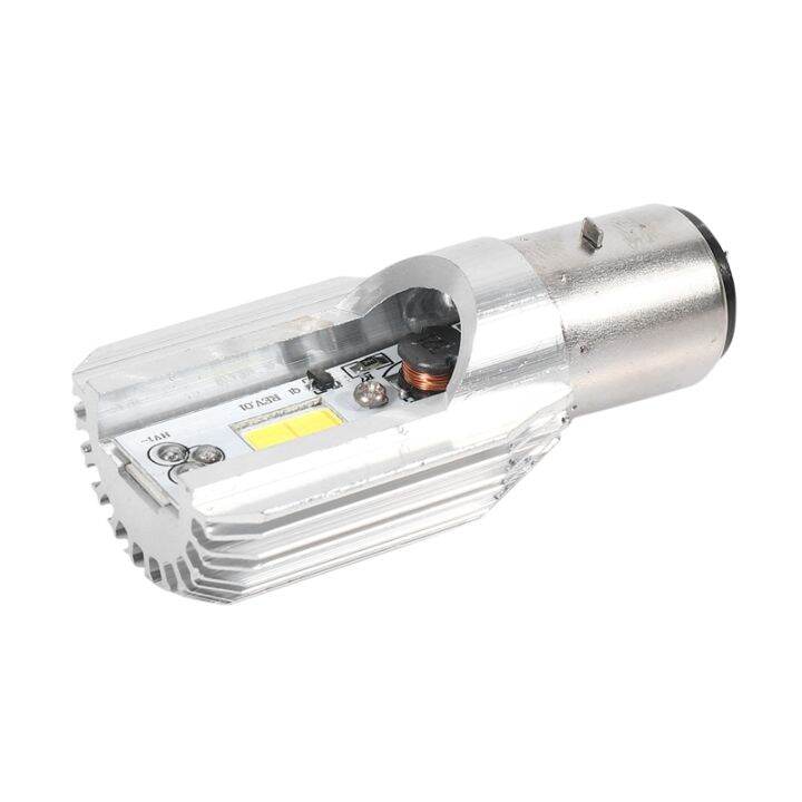 Led Headlight 1200 Lumens White H6 BA20D COB 12W Led Bulb For ...