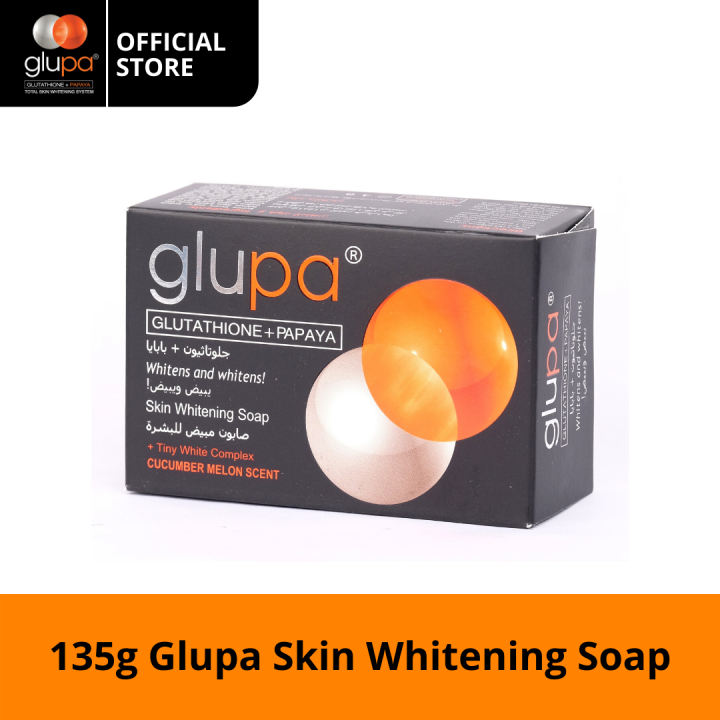 Glupa Skin Whitening Soap 135g | Lazada PH