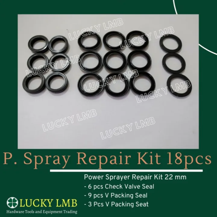 LMB | Power Sprayer Repair kit complete set 18 pcs | Lazada PH