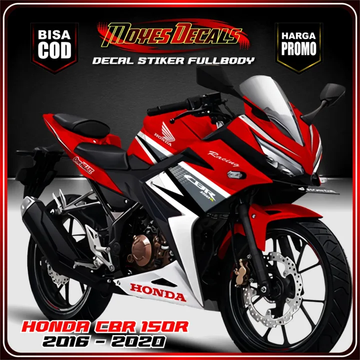decal cbr150r decal stiker cbr 150 decal cbr 150 facelift full body ...