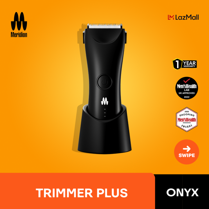 The Trimmer Plus by Meridian: Electric Waterproof Wet/Dry Groin & Body ...