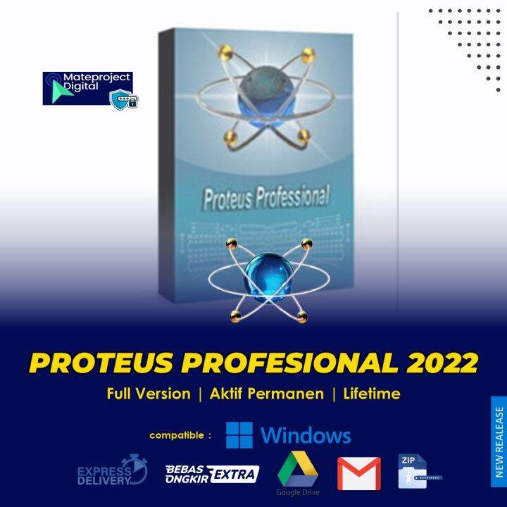 Software Proteus 8 Professional versi 2022 SP3 PCB Design Lisensi Full ...
