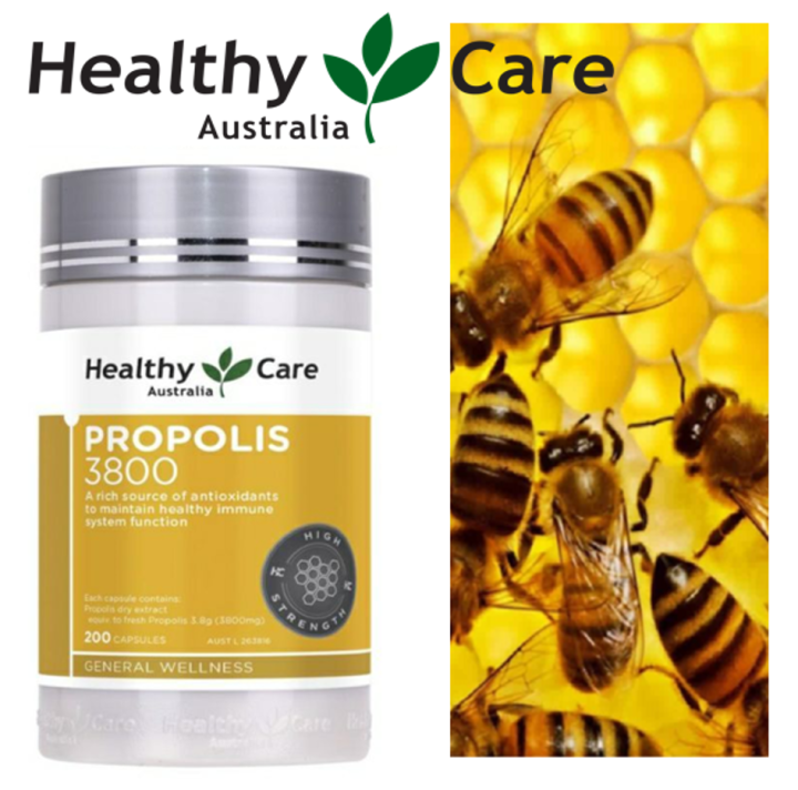 Healthy Care Ultra Propolis 3800 จำนวน 200 เม็ด วิตามินรวมและแร่ธาตุ ...