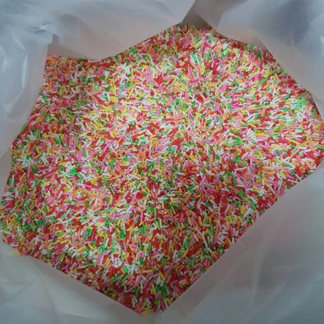 Meses Rainbow Warna Warni 1 Kg Repack / Mesis Coklat Warna Warni Manis ...