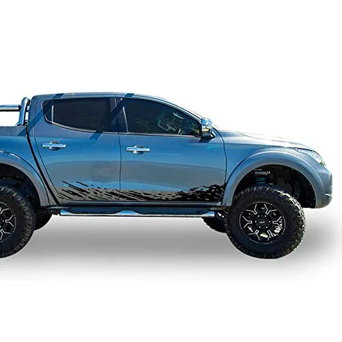 Mitsubishi triton side body decal sticker | Lazada