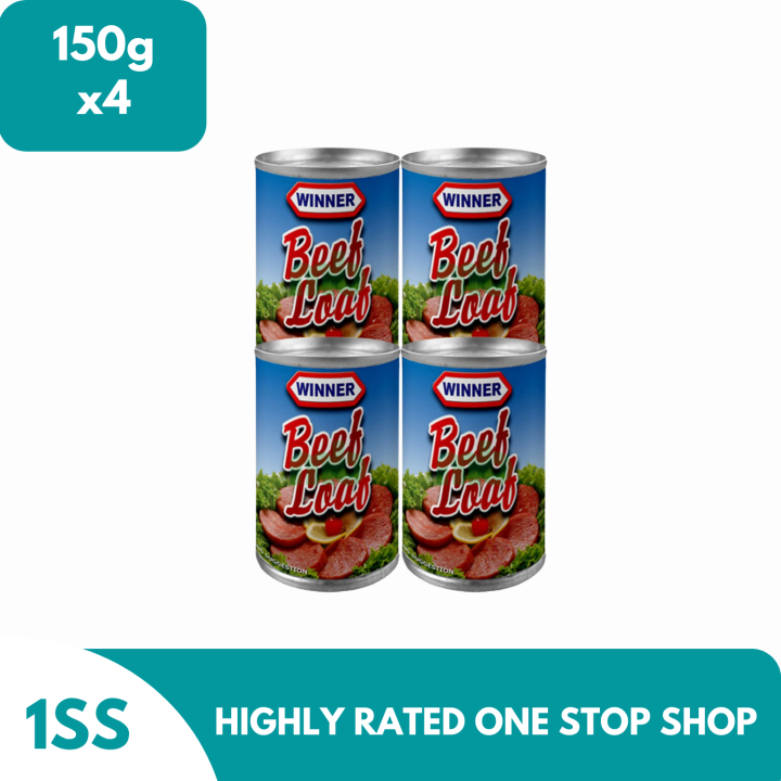 Winner Beef Loaf 105g set of 4 | Lazada PH