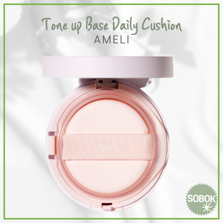 [Ameli] Tone up Base Daily Cushion SPF50+, PA+++ 008 Dohwa +Refill ...