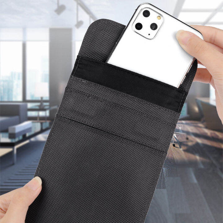 Electronic Equipment Portable Faraday Bag Shield Wallet Cell Phone Anti ...