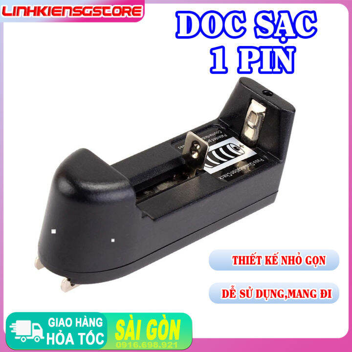 Bộ sạc PIN Lithium đa năng 3.7V 4.2V 16340 14500 18650 26650 Dock đế ...