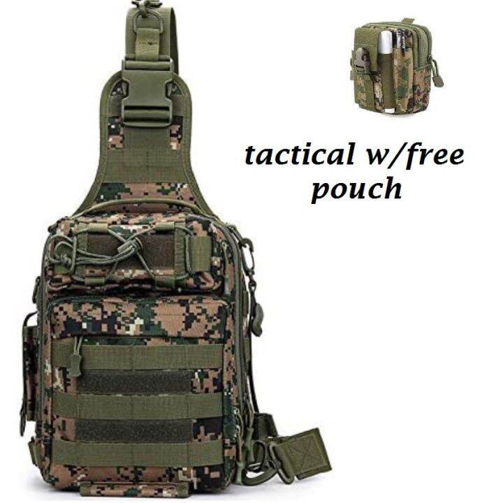 ☚Tactical Sport Chest Bag Camping Bag Army Tactical Sling Bag For Man ...