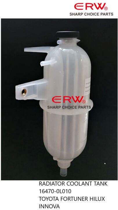 RADIATOR COOLANT TANK ( 16470-0L010 ) TOYOTA FORTUNER / HILUX D4D ...