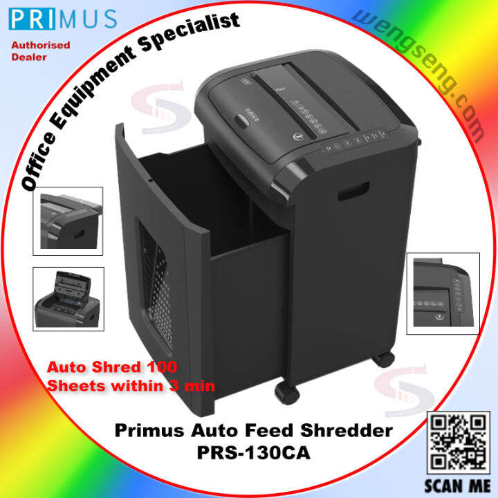 Primus PRS-130ca Paper Shredder (Cross Cut) / ready stock / mesin ...
