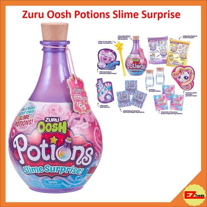 Zuru Oosh Potions Slime Surprise (Discover Magical Fluffy Putty Slime ...